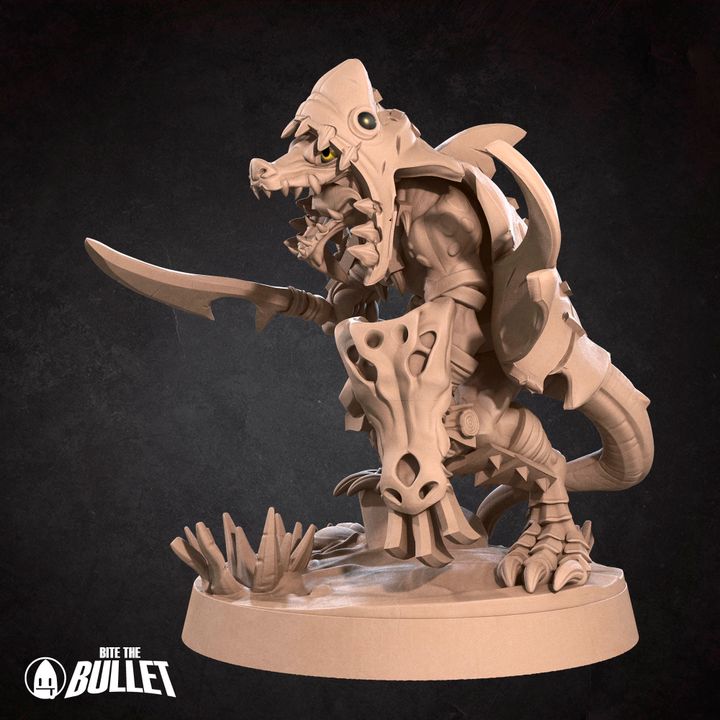 3D Printable Kobold Fighter (DnD) by Bite the Bullet